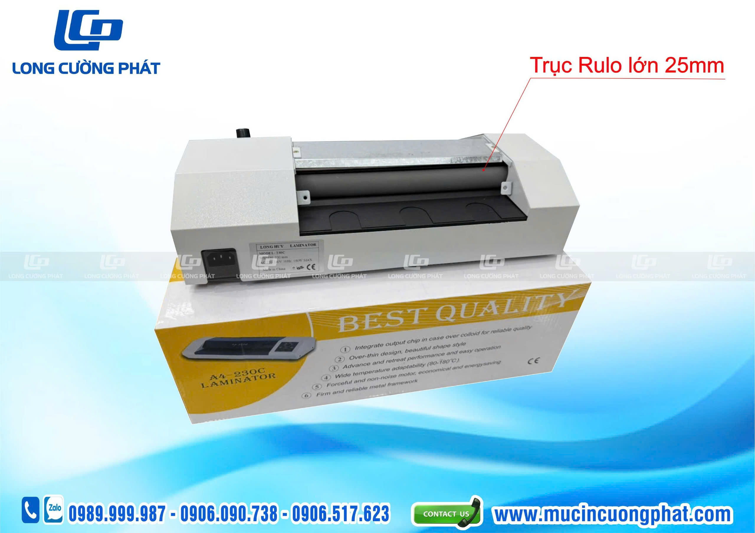 May Ep Plastic Laminator A4 230C Cao Cap , Máy Ép Plastic Laminator A4 - 230C Cao Cấp - MỰC IN ...
